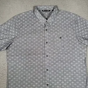 Travis Mathew | Shirts | Travis Mathew Shirt Mens Xl Gray Button Up ...